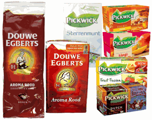 Douwe Egberts Dutch Coffee and Pickwick Dutch Tea - Chocolate - Candy ...