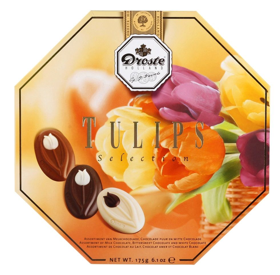 Droste Chocolate Tulips Gift Box - Dutch Cocoa, Droste Chocolate and De ...