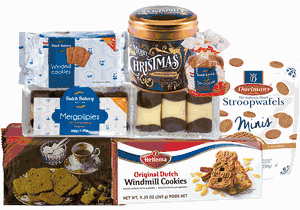 Dutch Windmill Cookies and Stroopwafels - Chocolate - Candy - Coffee ...