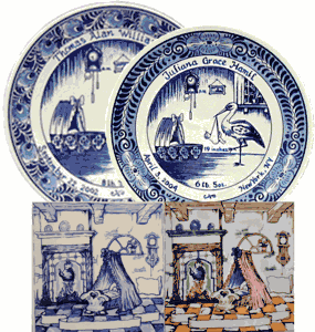 Personalized Birth Plates & Birth Tiles - Shop Best Sellers