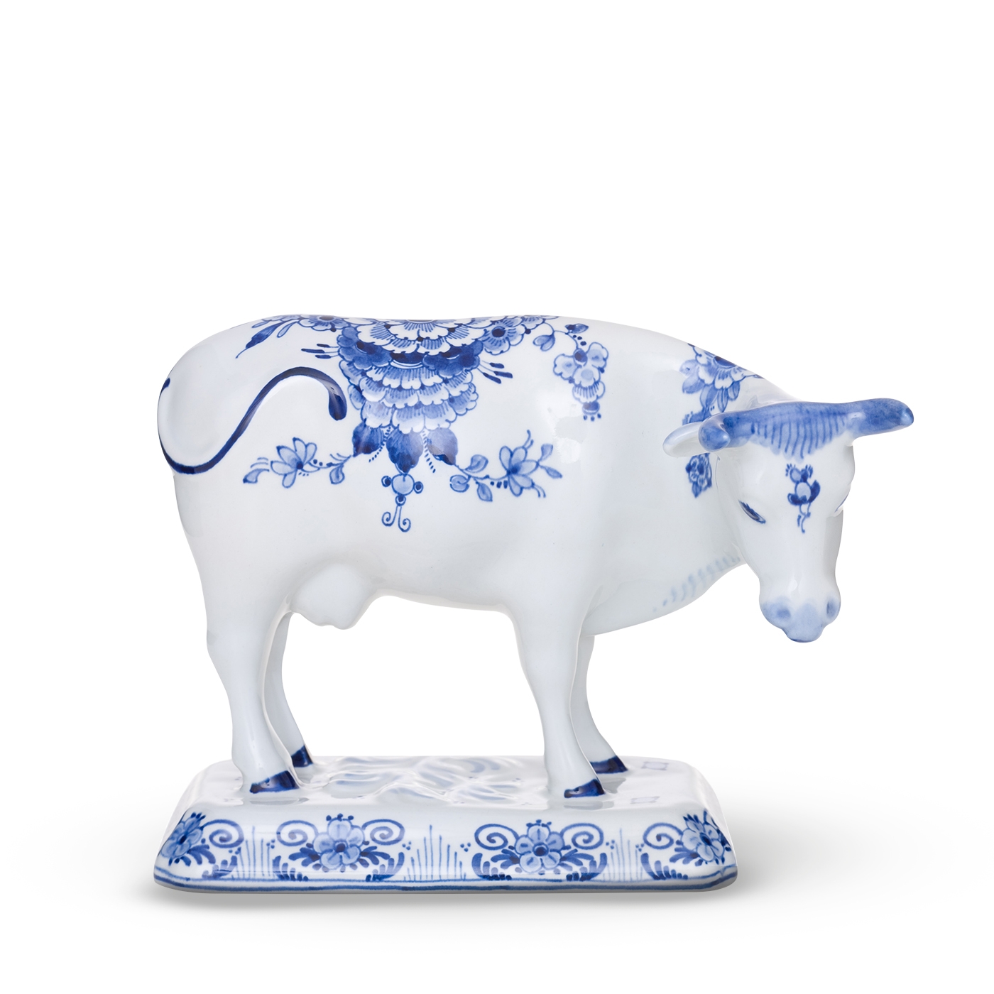 Royal Delft Large Cow Figurine - Royal Delft Figurines
