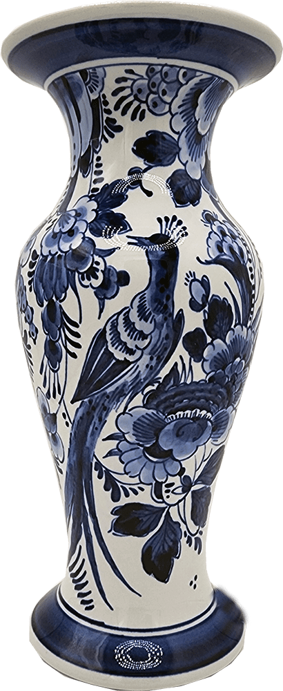 Royal Delft Vase - 10" - Royal Delft Vases