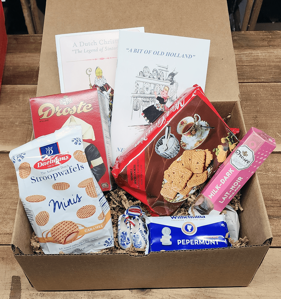 Dutch Family Traditions & Treats Gift Box - Dutch Food Gift Boxes ...