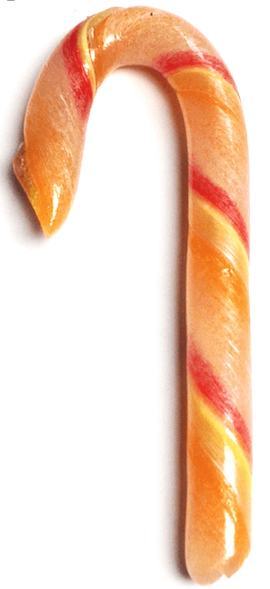 Diabeticfriendly's Sugar Free TUTTI FRUITI Candy Cane 5" - Handmade in ...