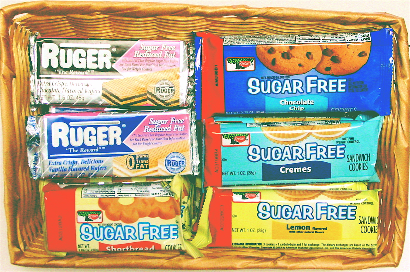 Sugar Free Cookie Gift Basket