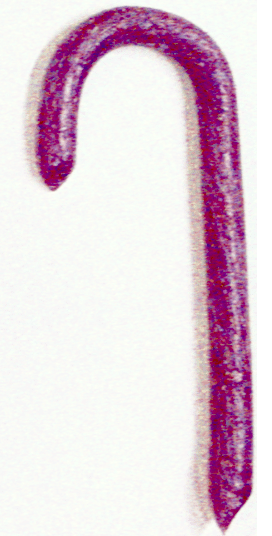 Sugar Free GRAPE Candy Cane 5" - Handmade in USA, SINGLE CANE, Uses ...