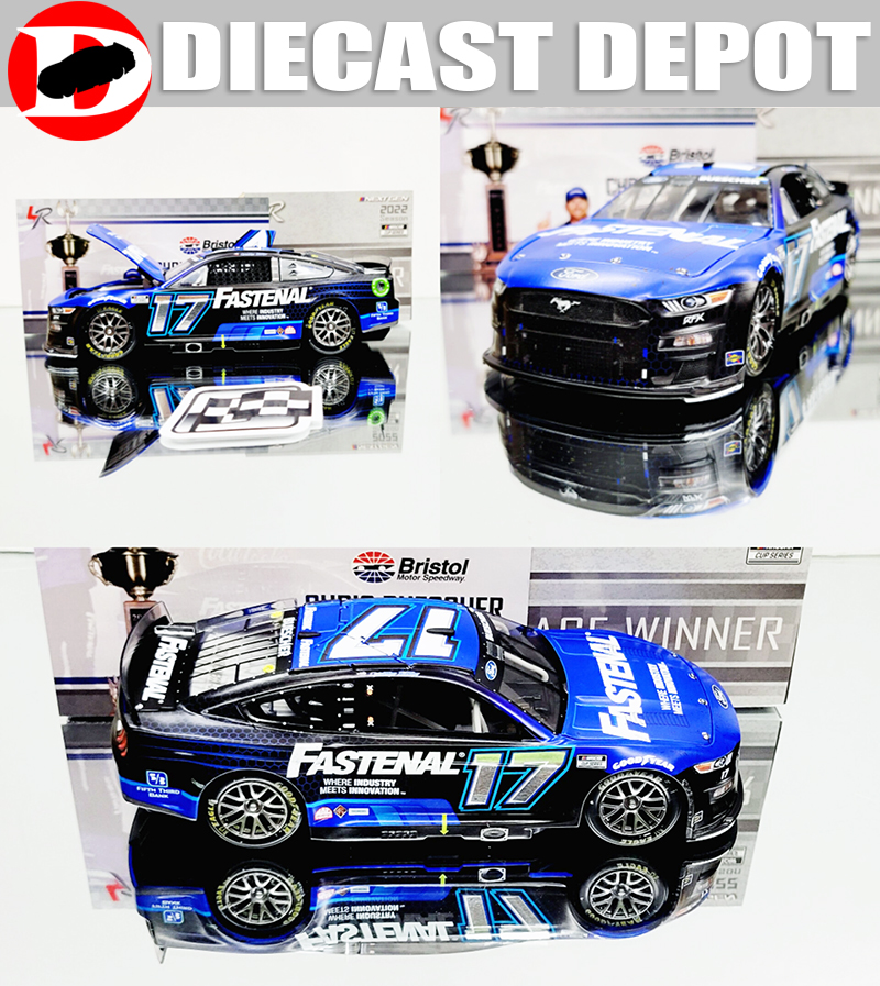 CHRIS BUSCHER 2022 BRISTOL WIN FASTENAL RACED VERSION #17 NEXT GEN ...