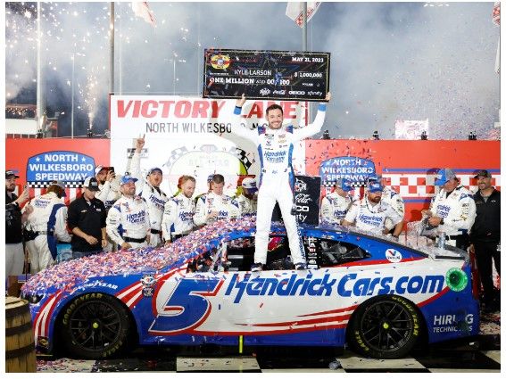 KYLE LARSON 2023 ALLSTAR NORTH WILKESBORO WIN RACED VERSION ...