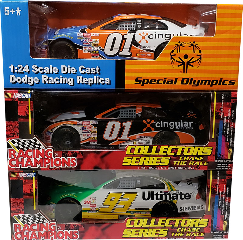 3 CAR COMO DEAL (JASON LEFFLER 2001 CINGULAR SPECIAL OLYMPICS, JASON ...