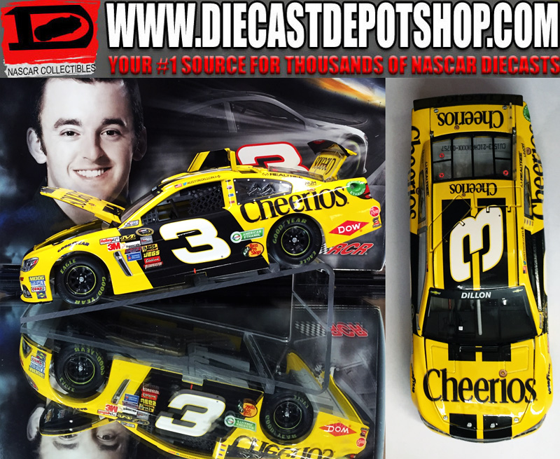 AUSTIN DILLON 2015 CHEERIOS 1/24 ACTION