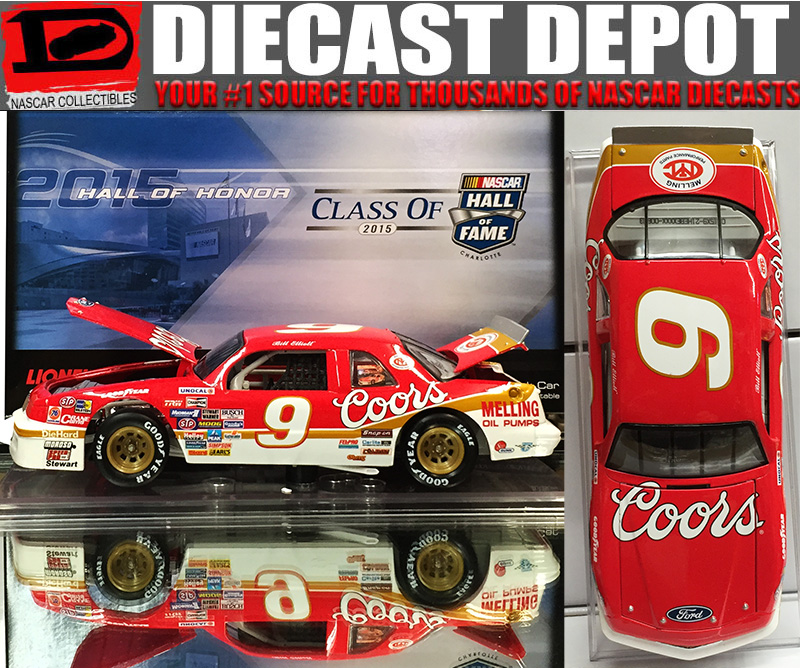 BILL ELLIOTT 1987 SPEED RECORD HALL OF FAME COORS 1/24 ACTION