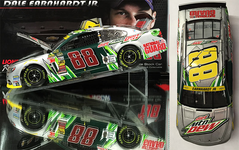 DALE EARNHARDT JR 2014 "DALE CALL" DIET MOUNTAIN DEW 1/24 ACTION