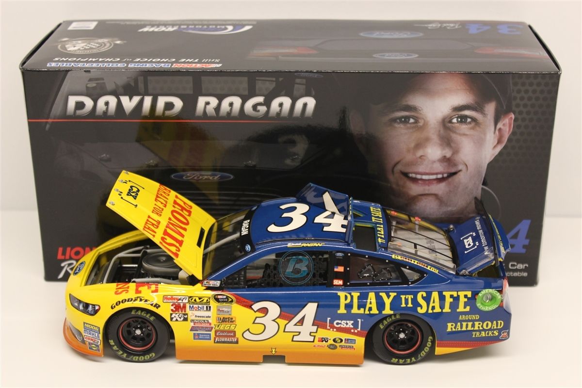 DAVID RAGAN 2014 CSX PLAY IT SAFE 1/24 ACTION