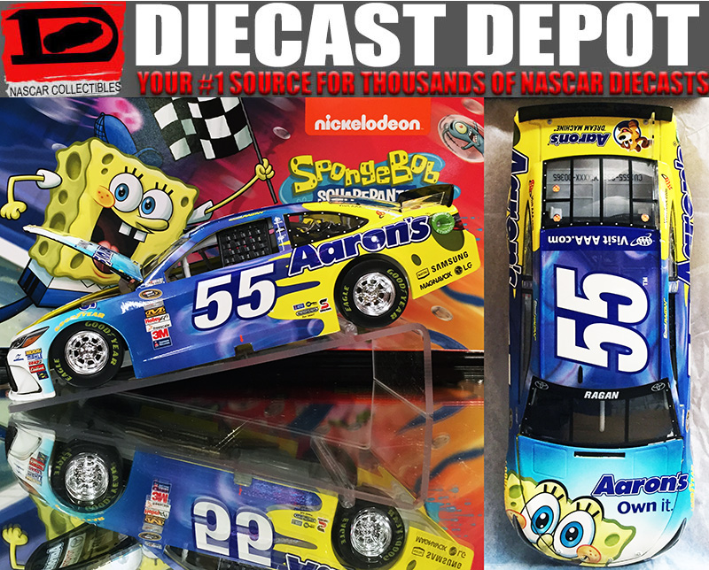 DAVID RAGAN 2015 SPONGEBOB SQUAREPANTS 1/24 ACTION GS