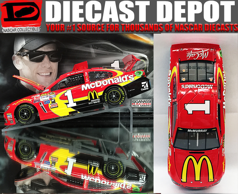 JAMIE MCMURRAY 2015 MCDONALDS 1/24 ACTION