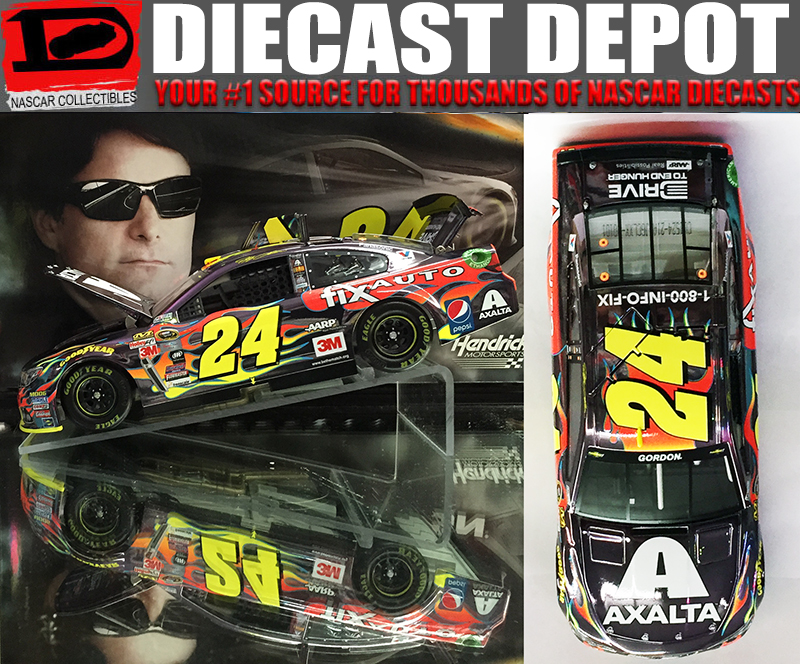 JEFF GORDON 2015 AXALTA FIX AUTO COLOR CHROME 1/24 ACTION