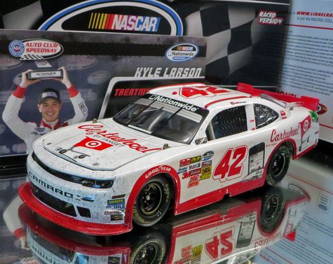 KYLE LARSON 2014 "CARTWHEEL BY TARGET" CALIFORNIA WIN RACED VERSION 1/ ...