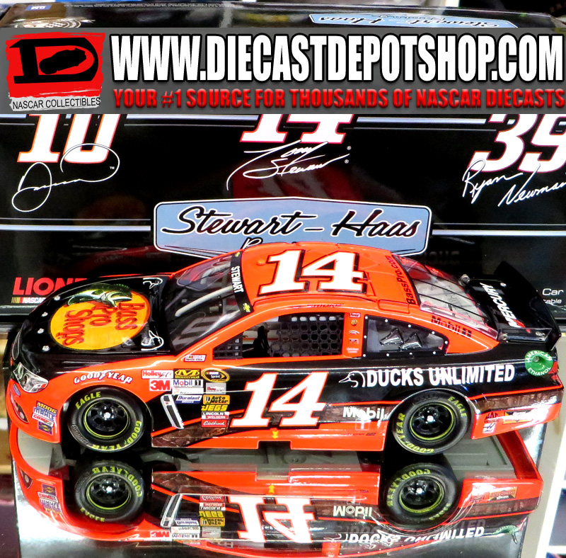 TONY STEWART 2013 BASS PRO SHOPS/ DUCKS UNLIMITED 1/24 ACTION