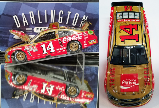 TONY STEWART 2016 DARLINGTON COCA-COLA RETRO BOBBY ALLISON THROWBACK 1/ ...