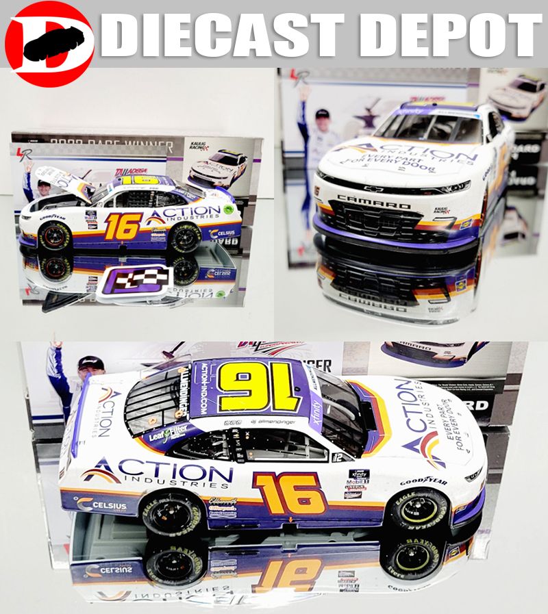 AJ ALLMENDINGER 2022 TALLADEGA WIN RACED VERSION ACTION INDUSTRIES #16 ...