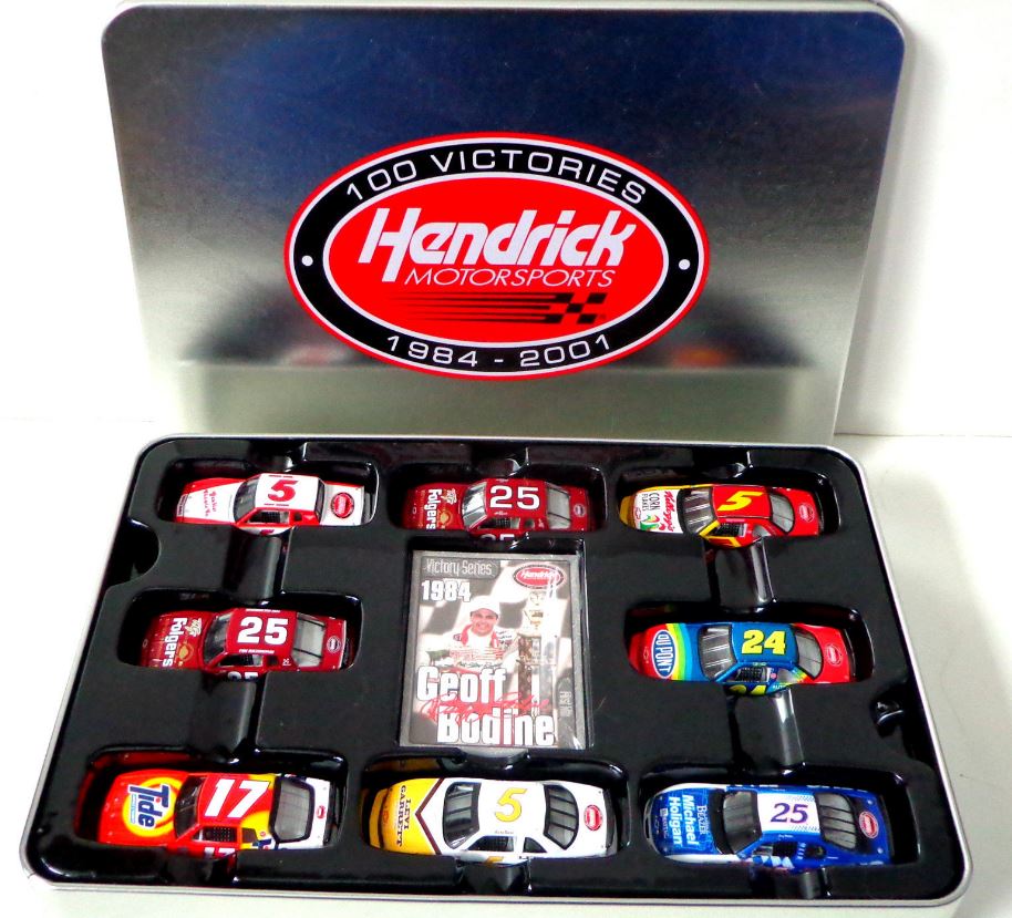 HENDRICK MOTORSPORTS 100 WINS SPECIAL 8-CAR DIECAST SET (JEFF GORDON ...
