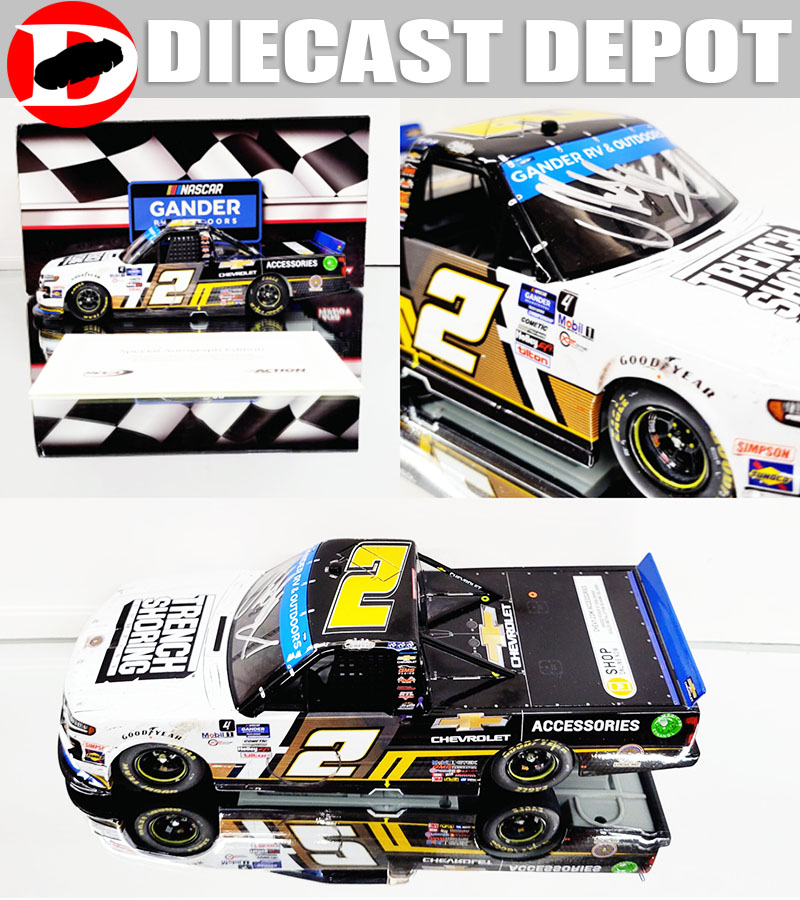 AUTOGRAPHED SHELDON CREED 2020 PHOENIX WIN NASCAR GANDER TRUCK SERIES 1 ...