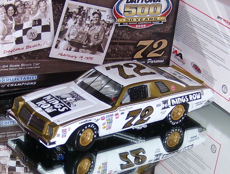 BENNY PARSONS 1975 KING'S ROW DAYTONA 500 CHAMPION 1/24 ACTION