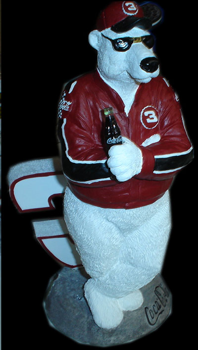 BIG "E" #3 COCA-COLA "COOL CREW" CERAMIC SCULPTURE by TIM WOLFE