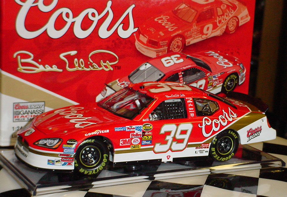 BILL ELLIOTT COOR'S RETRO BUD SHOOTOUT 1/24 ACTION