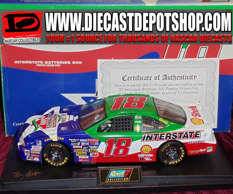 BOBBY LABONTE 1997 INTERSTATE BATTERIES TEXAS SPECIAL 1/18 REVELL
