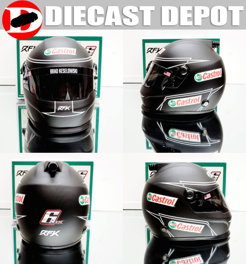 BRAD KESELOWSKI 2022 CASTROL 1/2 SCALE MINI REPLICA HELMET