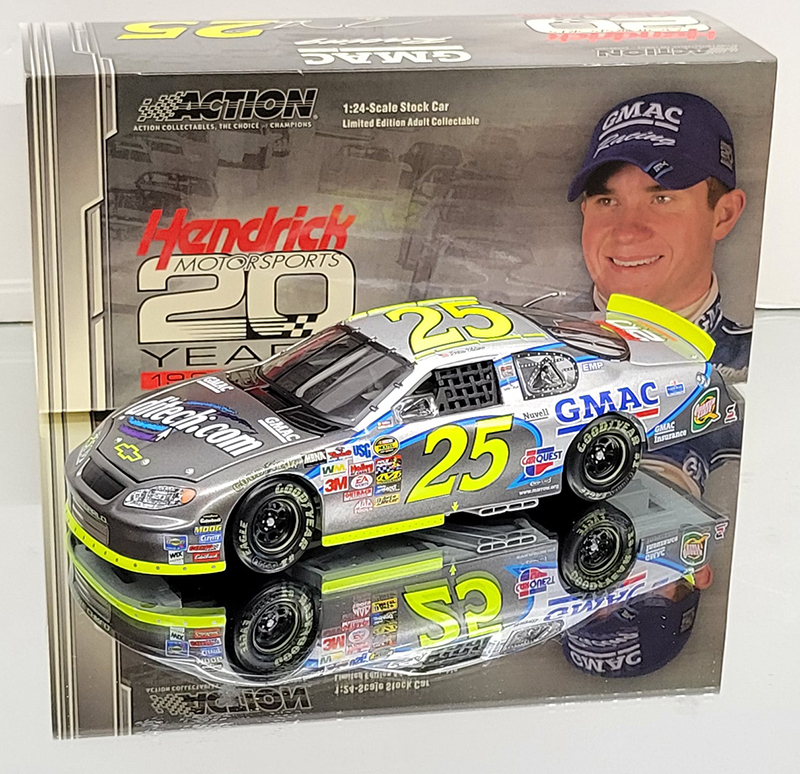 BRIAN VICKERS 2004 HENDRICK 20TH ANNIVERSARY 1/24 ACTION NASCAR DIECAST ...