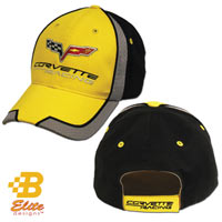 C6R Black & Yellow Corvette Racing Cap