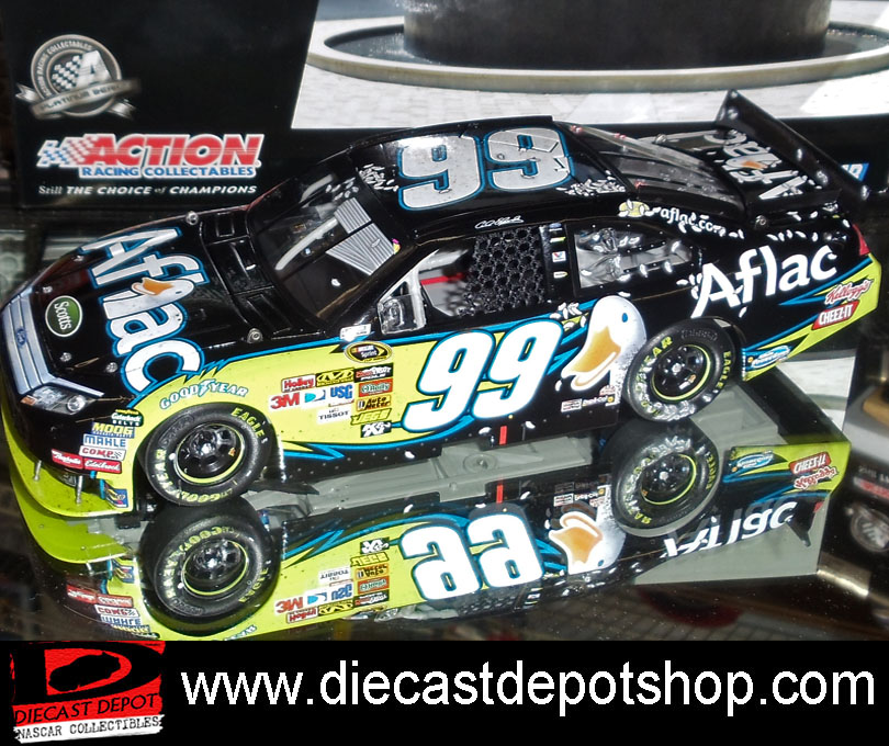 CARL EDWARDS 2010 PHOENIX WIN AFLAC RACED VERSION 1/24 ACTION