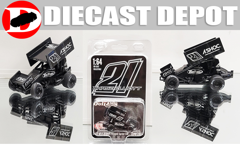 CHASE ELLIOTT 2021/ 2022 ASHOC SPRINT DIE-CAST 1/64 ACME