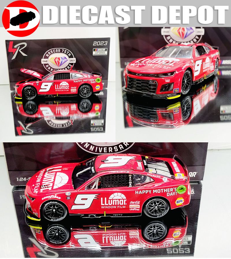 CHASE ELLIOTT 2023 DARLINGTON RETRO (BILL ELLIOTT THROWBACK) #9 CAMARO ...