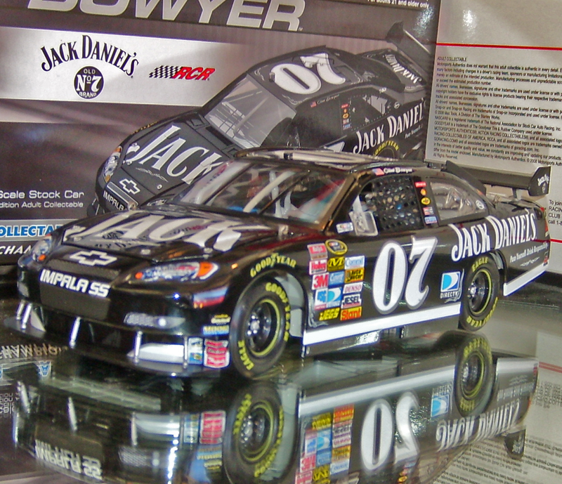 CLINT BOWYER 2008 JACK DANIELS COT 1/24 ACTION