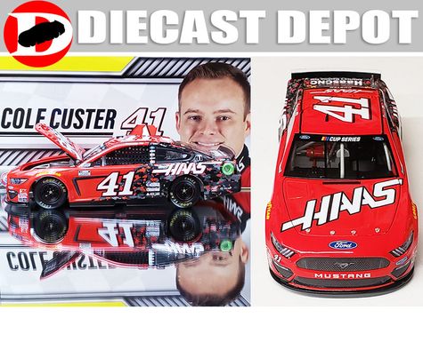 COLE CUSTER 2020 HAAS #41 MUSTANG 1/24 ACTION COLLECTOR SERIES