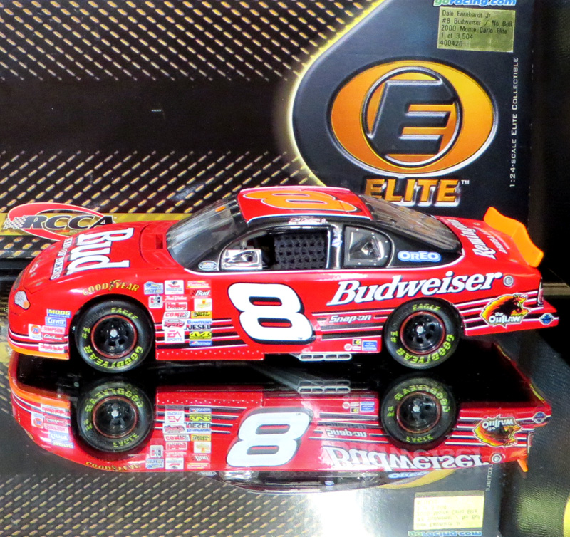 DALE EARNHARDT JR 2000 BUDWEISER NO BULL 1/24 RCCA ELITE