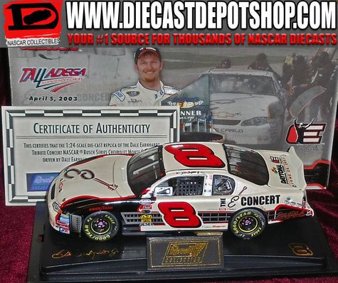 DALE EARNHARDT JR 2003 TRIBUTE CONCERT(DAYTONA WINNER) VERSION 1/24 REVELL