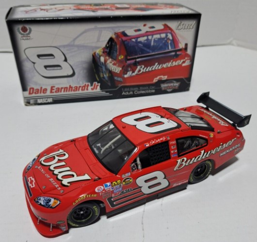 DALE EARNHARDT JR 2007 BUDWEISER #8 CHEVY COT 1/24 ACTION