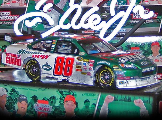 DALE EARNHARDT JR 2008 MICHIGAN RACED VERSION AMP 1/24 ACTION