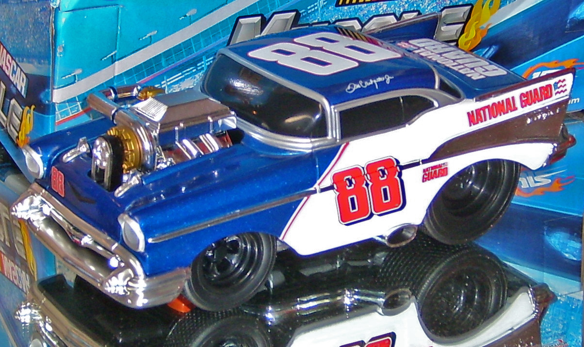 DALE EARNHARDT JR 2009 NATIONAL GUARD 1957 CHEVY MUSCLE CAR 1/24 NASCAR ...