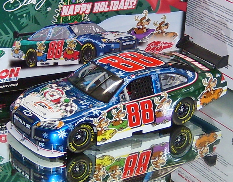 DALE EARNHARDT JR 2009 SAM BASS HOLIDAY LIQUID COLOR 1/24 ACTION