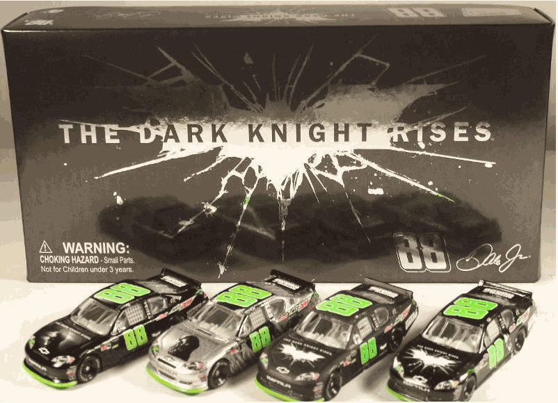 DALE EARNHARDT JR 2012 BATMAN 4-CAR SET 1/64 ACTION