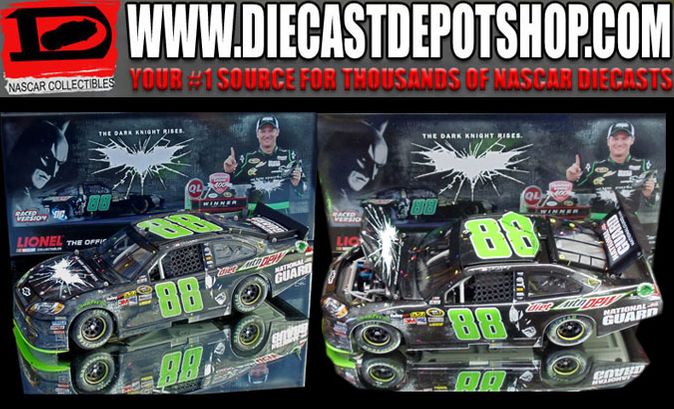 DALE EARNHARDT JR 2012 BATMAN MICHIGAN RACED VERSION 1/24 ACTION