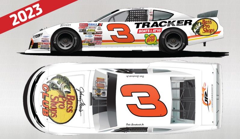 DALE EARNHARDT JR 2023 BASS PRO SHOPS/ TRACKER BOATS LATE MODEL 1/64 ...