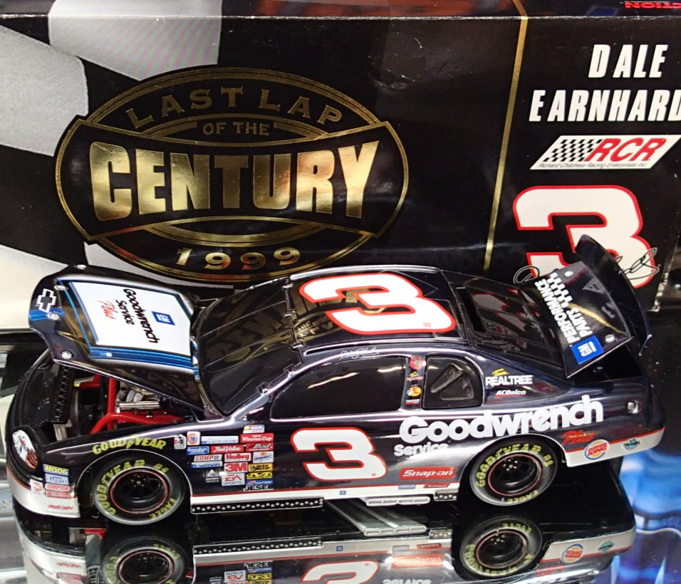 DALE EARNHARDT SR 1999 LAST LAP OF THE CENTURY COLOR CHROME 1/24 ACTION ...