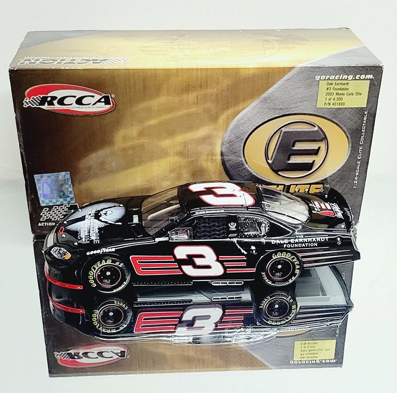 DALE EARNHARDT SR 2003 FOUNDATION 1/24 RCCA ELITE DIECAST