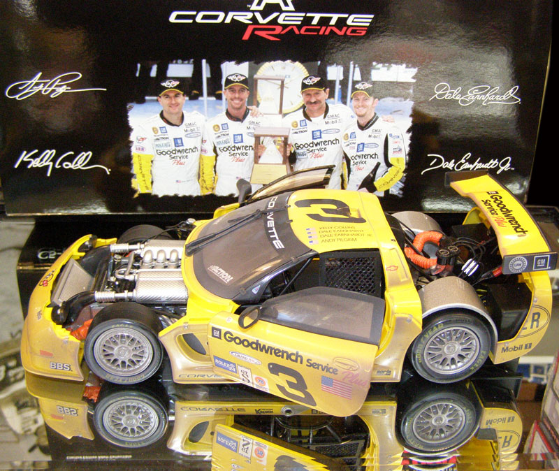 DALE EARNHARDT SR RACED VERSION 24 HOURS OF DAYTONA CORVETTE 1/18 ...